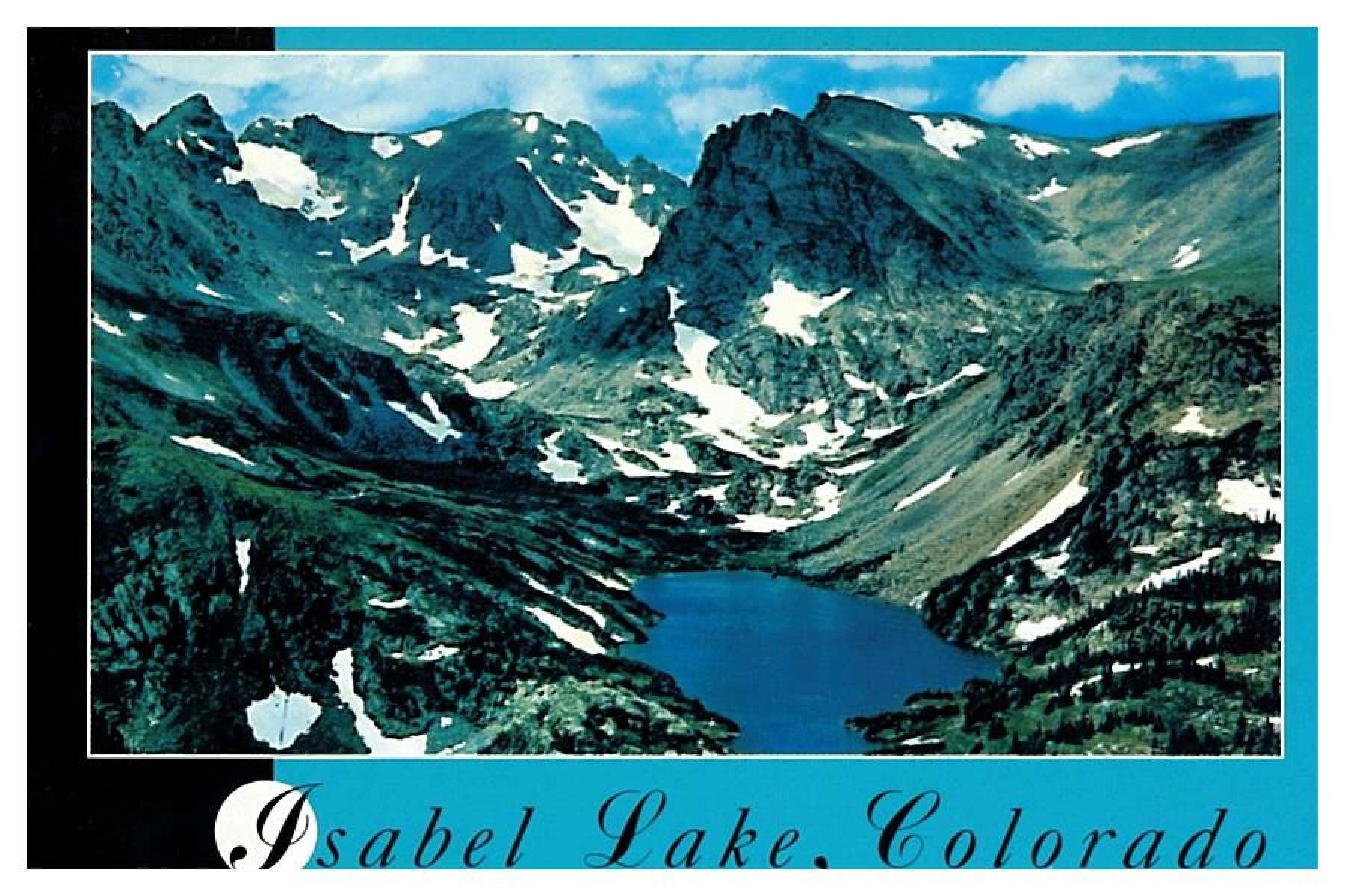 PC91-COLO (EACH) – Postcard #91-Isabel Lake – Mountain States Specialties