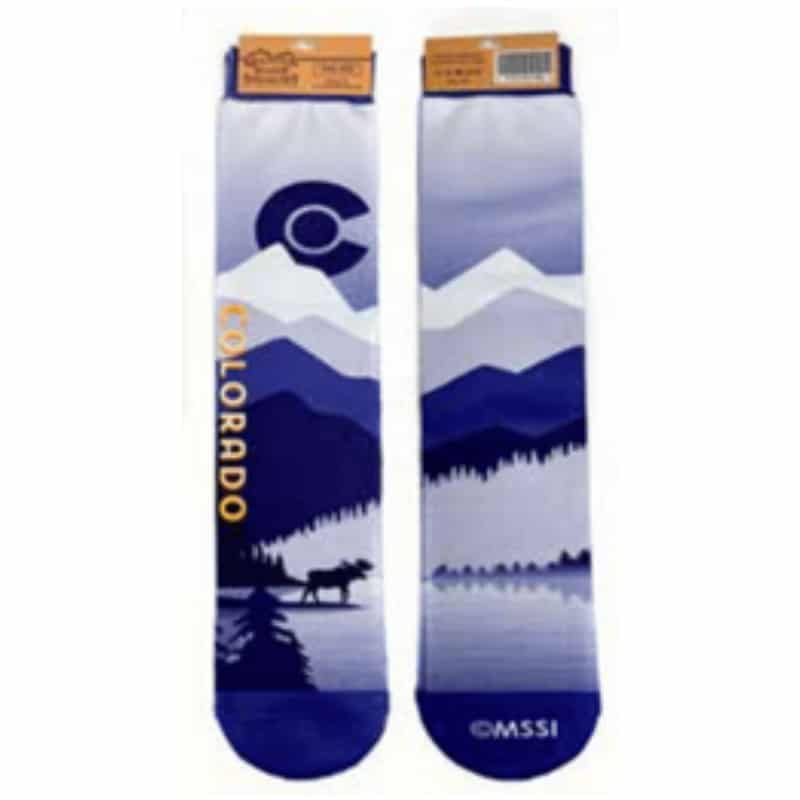 SOCK006-COLO (EACH) – Blue Moose Socks – Mountain States Specialties
